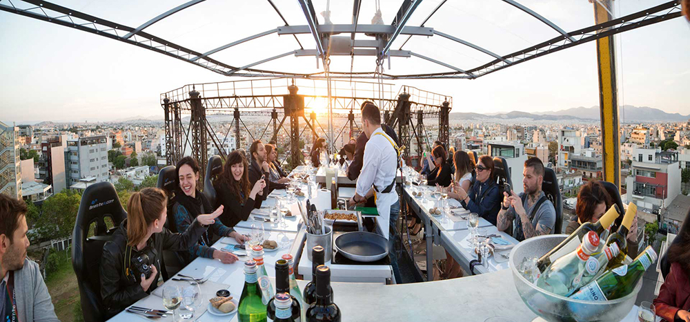 Dinner In The Sky Perth Ultimo Catering Events