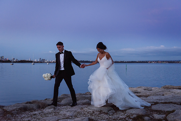 Sarah + Scott - Real Weddings - Marquee Wedding Nedlands Yacht Club